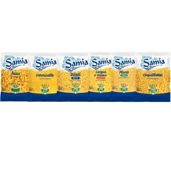 Pâtes SAMIA - Haudecoeur