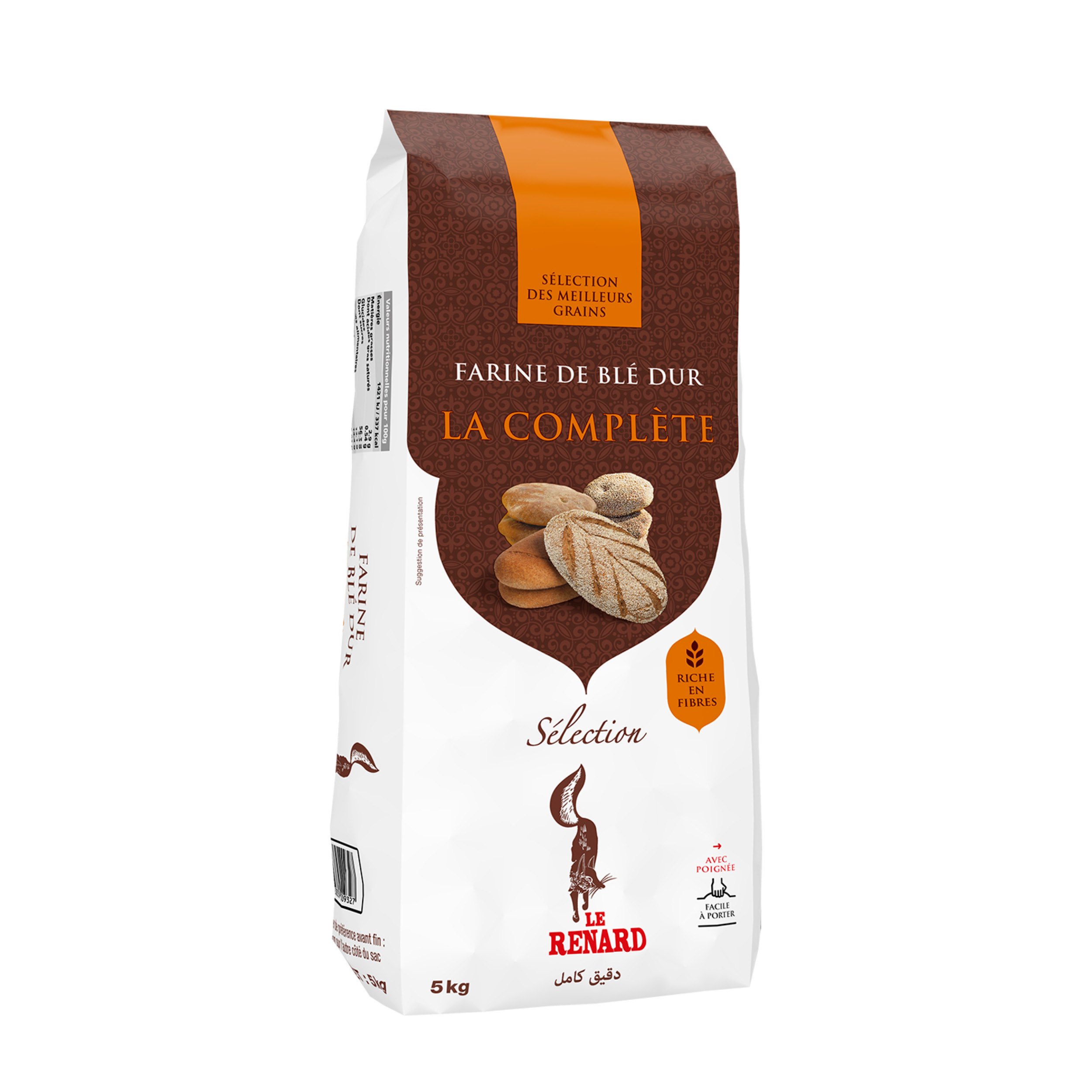 Farine La Complète LE RENARD - Haudecoeur